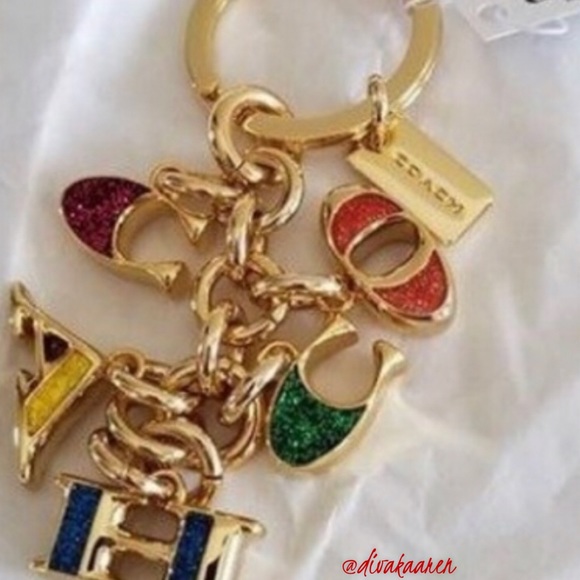 Coach | Accessories | Coach Mix Charm Keyfobpurse Charm | Poshmark